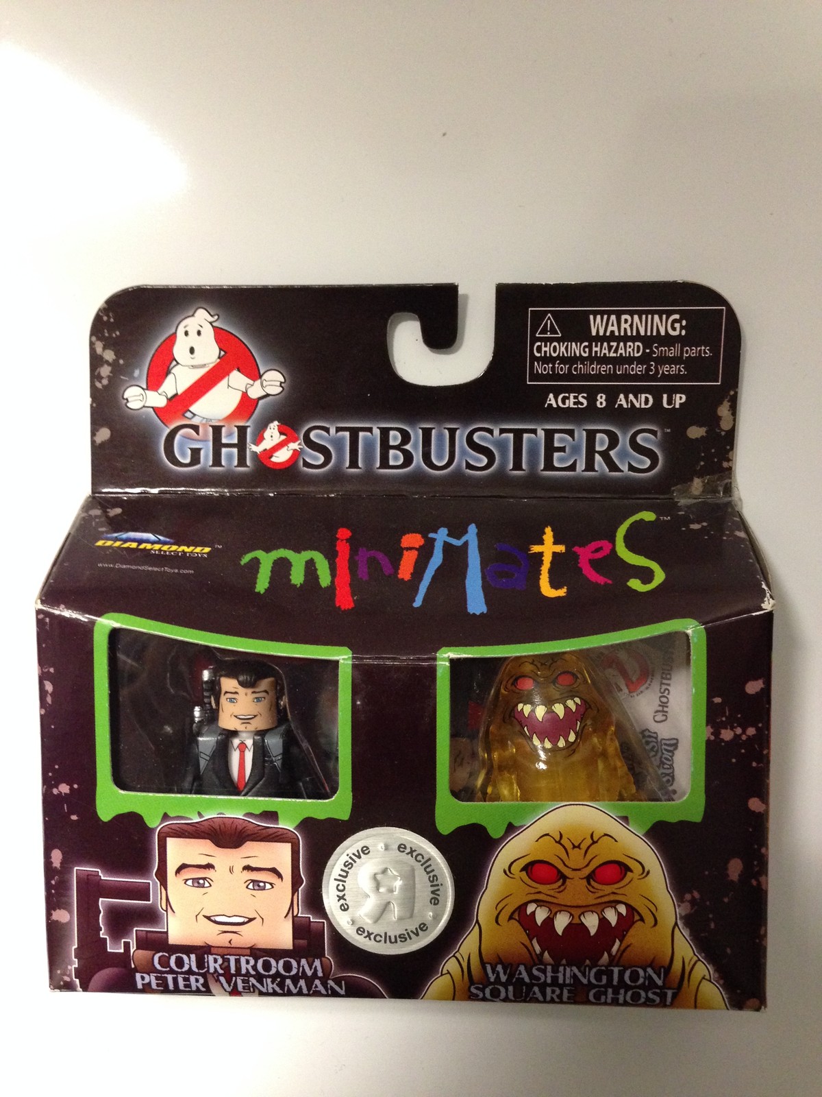 GHOSTBUSTERS MINIMATES VENKMAN / WASHINGTON SQ. GHOST Toys R Us ...