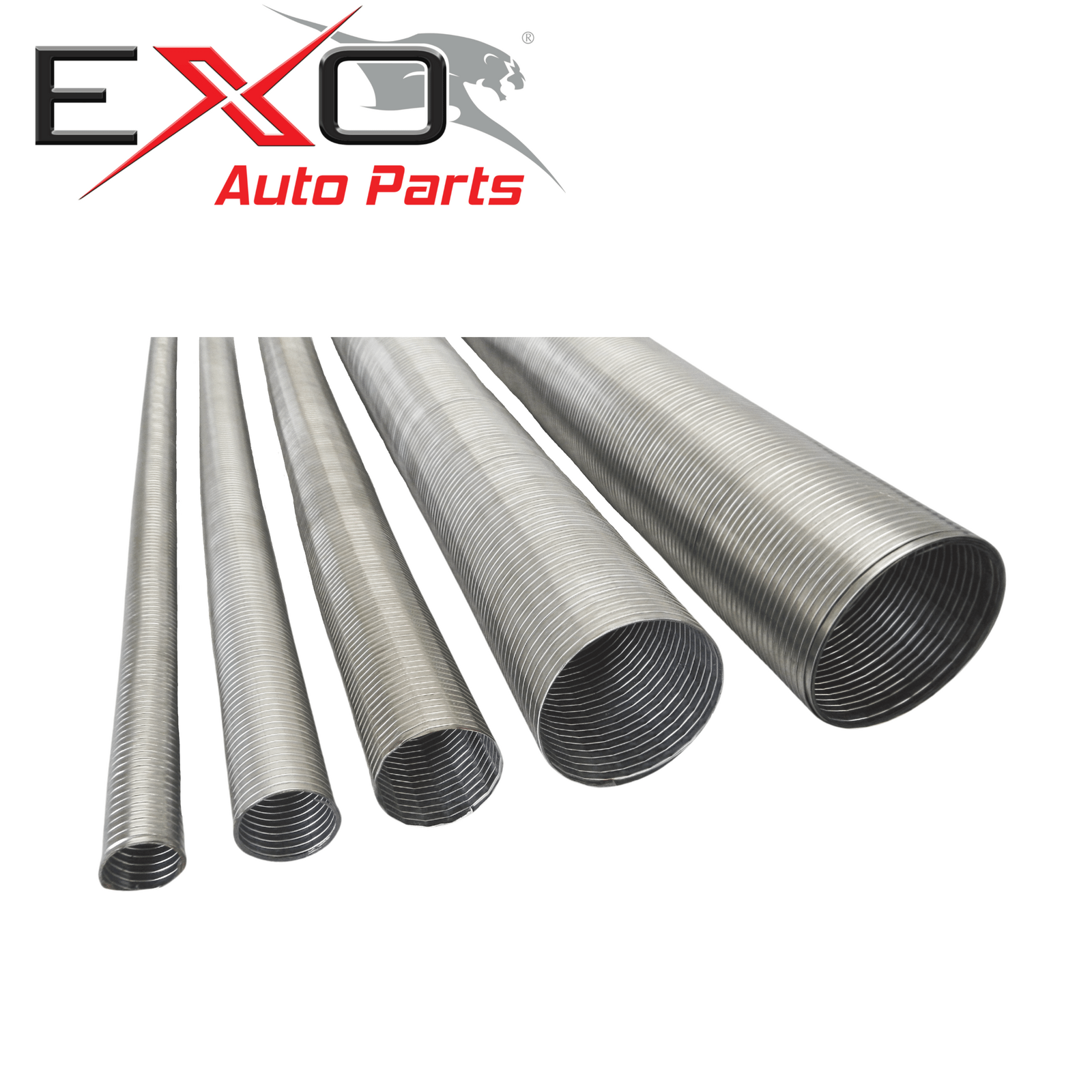 1" Up To 6" Inch Flexible Exhaust Tube Stainless Steel Flex Pipe ...