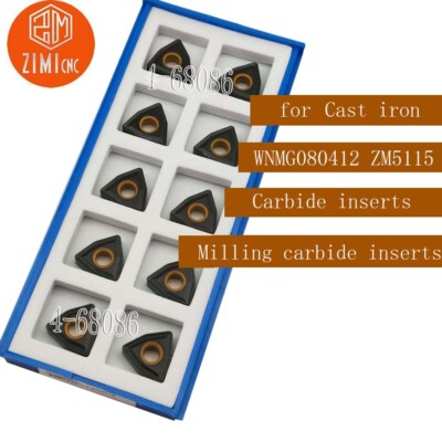 WNMG080412 ZM5115 Indexable Milling carbide insert lathe turn tool ...