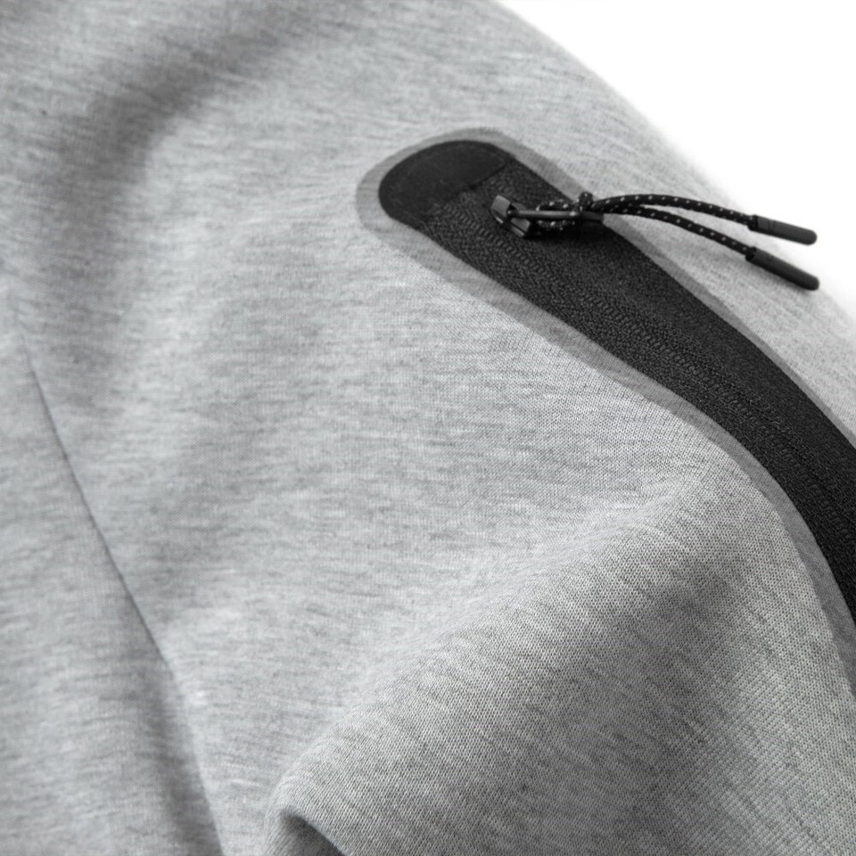 Men Nike Sportswear Tech Fleece Full-Zip Hoodie Size 3XL Gray Black ...