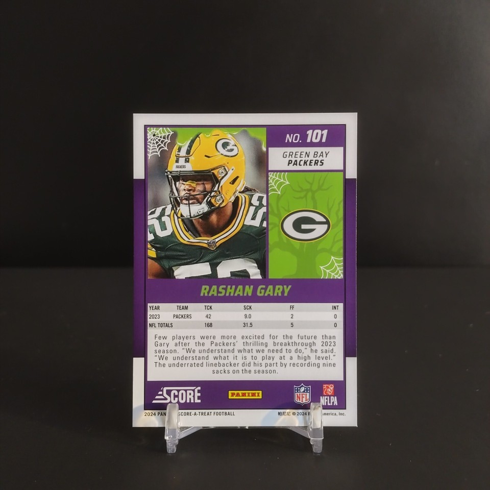 2024 Score-A-Treat Rashan Gary Pumpkins #101 Green Bay Packers | eBay