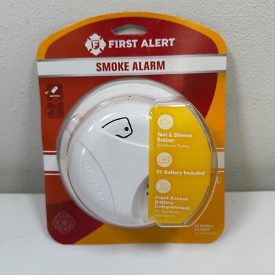 First Alert Smoke Alarm SA303CN3 Battery Powered Ionization with Test ...