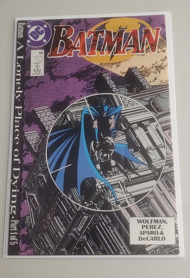 Batman #440 (10/1989) Lonely Place Of Dying (Part 1 of 5) - White Pages ...