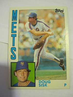 1984 Topps #599 Doug Sisk Baseball Card, (GS23-25) | eBay