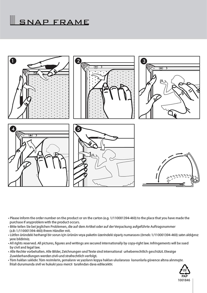 36X48 Poster Frame - Black 36 X 48 Picture Frame for Wall Art, Photo ...