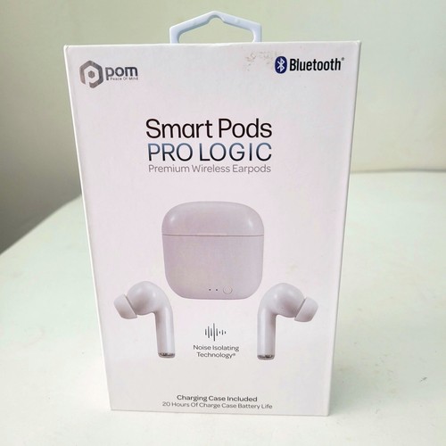 Peace Of Mind Smart Pods PRO LOGIC Wireless Ear Pods & Charging Cs | eBay