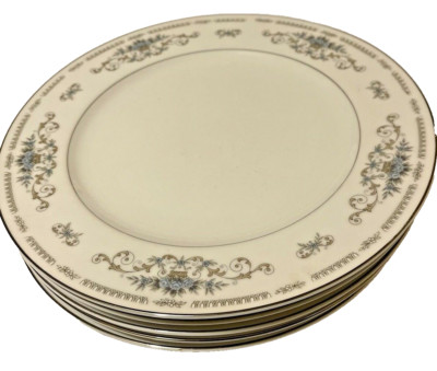 Wade Fine Porcelain China DIANE Dinnerplate 10" Dishes Plates Lot of 6 ...