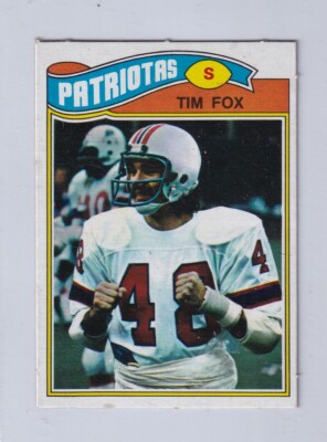 1977 Topps Mexican # 422 TIM FOX Patriots Ohio State ngs | eBay