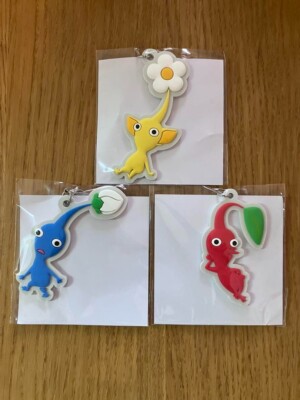 Pikmin 4 Anywhere Charm complete set key chain My Nintendo shop Japan ...