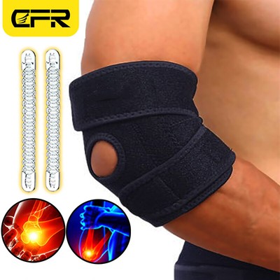 Tennis Elbow Brace Support Sleeve Arthritis Tendonitis Arm Band Joint ...