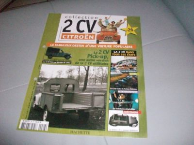 MAGAZINE 2CV CITROEN N°26 LA 2 CV PICK UP BACHEE 1963 | eBay