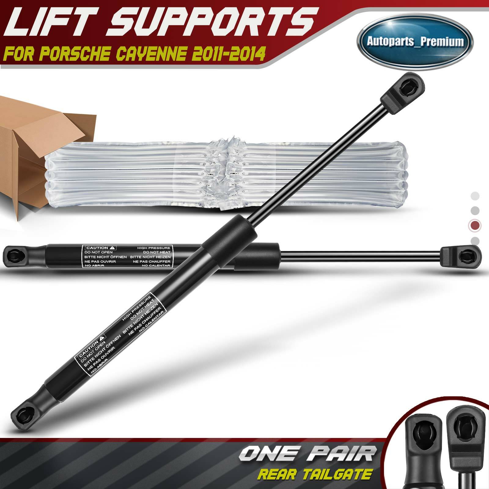 2x Front Hood Lift Support Shock Strut for Porsche Cayenne 2011-2014 ...