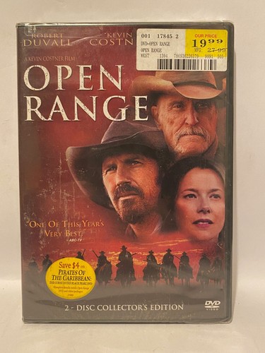 Open Range (DVD, 2004 2-Disc Collector's Edition) - Duvall Costin ...