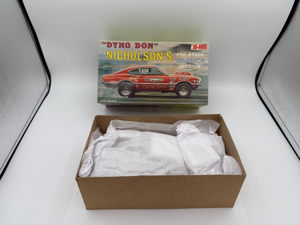 VINTAGE JOHAN DYNO DON NICHOLSON'S PRO STOCK MAVERICK GRABBER CAR MODEL ...