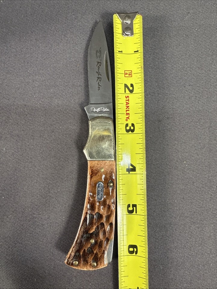 Vintage Rough Rider Barlow Folding Pocket Knife | eBay