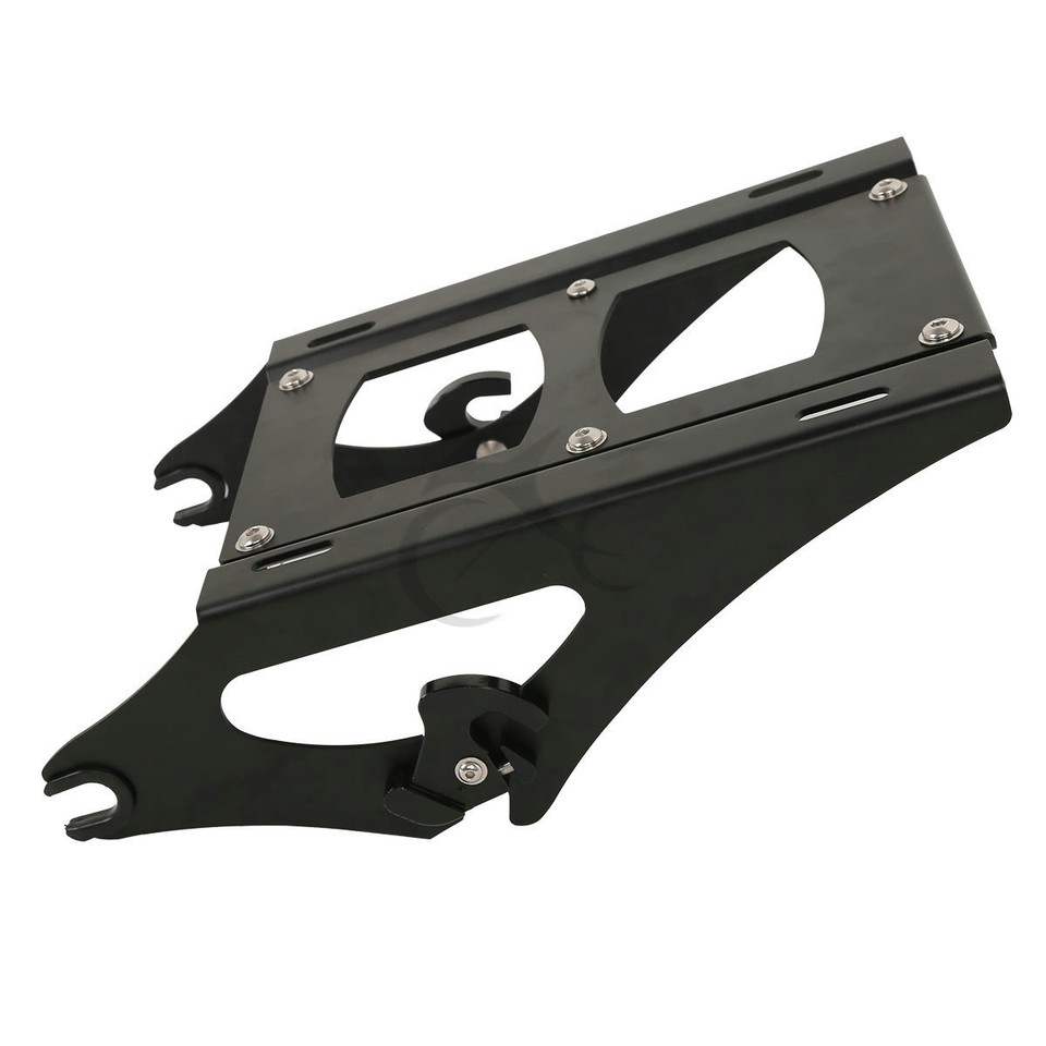 Detachable 2-Up Tour Pack Mount Rack Fit For Harley Road King Street ...