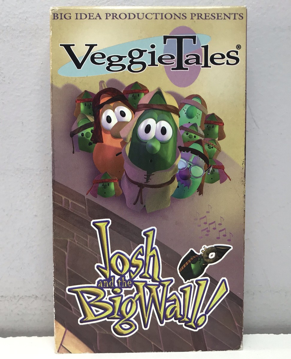 Veggietales Josh And The Big Wall Vhs DVD Veggie Tales #29: Moe A..