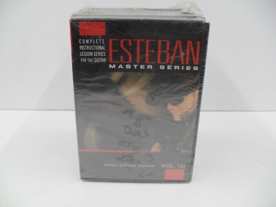 Esteban Complete Instructional DVD for steel string guitar***10 DVD SET ...