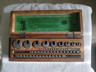 Vintage Threadwell Hand Operated Keyway Cutters | eBay