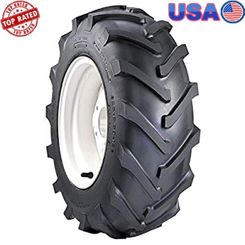 Power Trac 480-8 Garden Tire Lawn 440 lb Load Capacity 2-Ply 8" Rim 16 ...