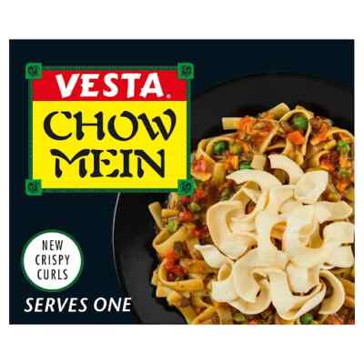 VESTA CHOW MEIN 5 x 161g BOXES CRISPY CHINESE NOODLES EASY COOK RETRO ...