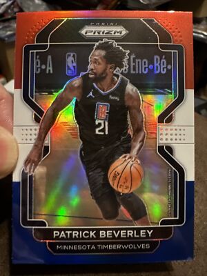 2021-22 Panini Prizm Patrick Beverley Red White Blue Prizm #25 ...