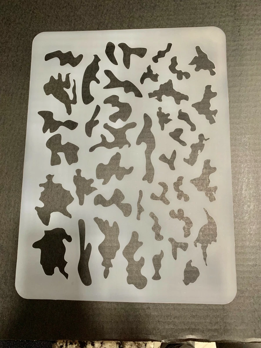 Printable Camo Stencil