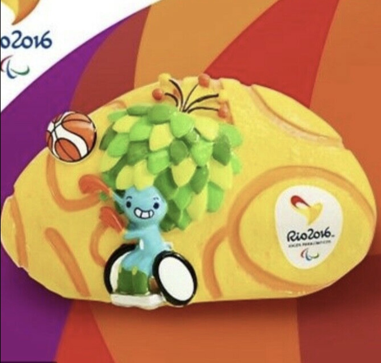 Brazil Rio 2016 Olympic/Paralympic Mascot Vinicius/ Tom Piggy Bank | eBay