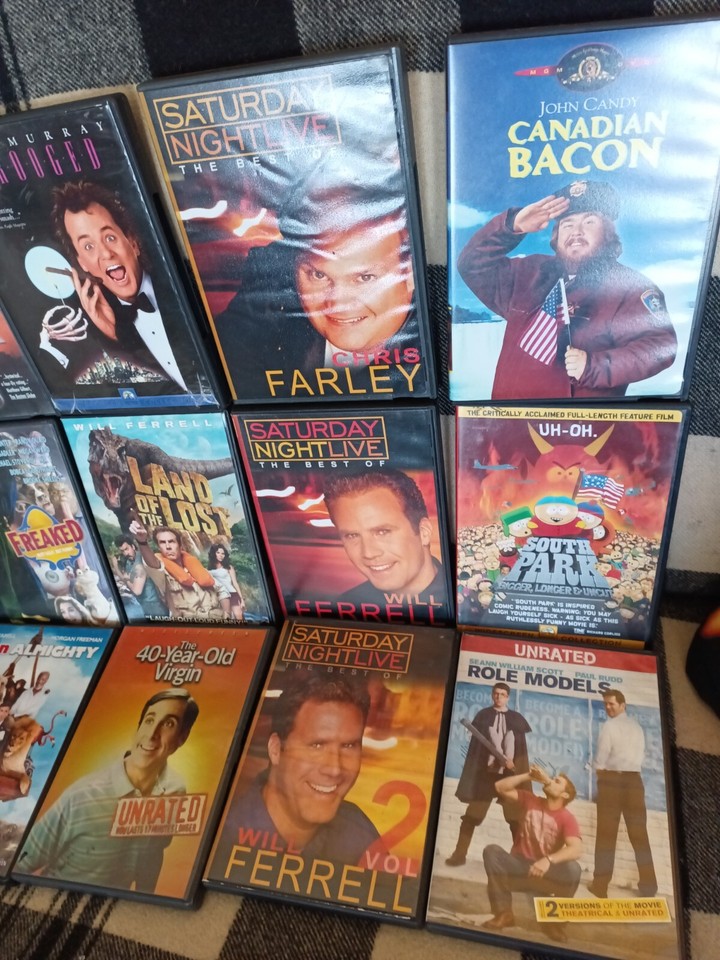 12 DVD Comedy Collection Of Movies, Shows and Fun Stuff! + Bonus Dvd ...