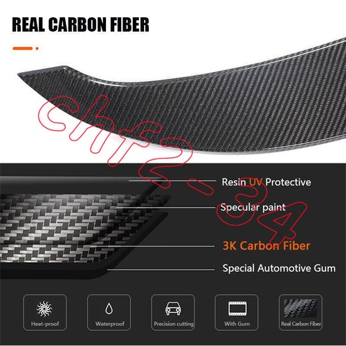 For Benz SLS AMG C197 R197 2010-2014 Carbon Fiber Rear Trunk Spoiler ...