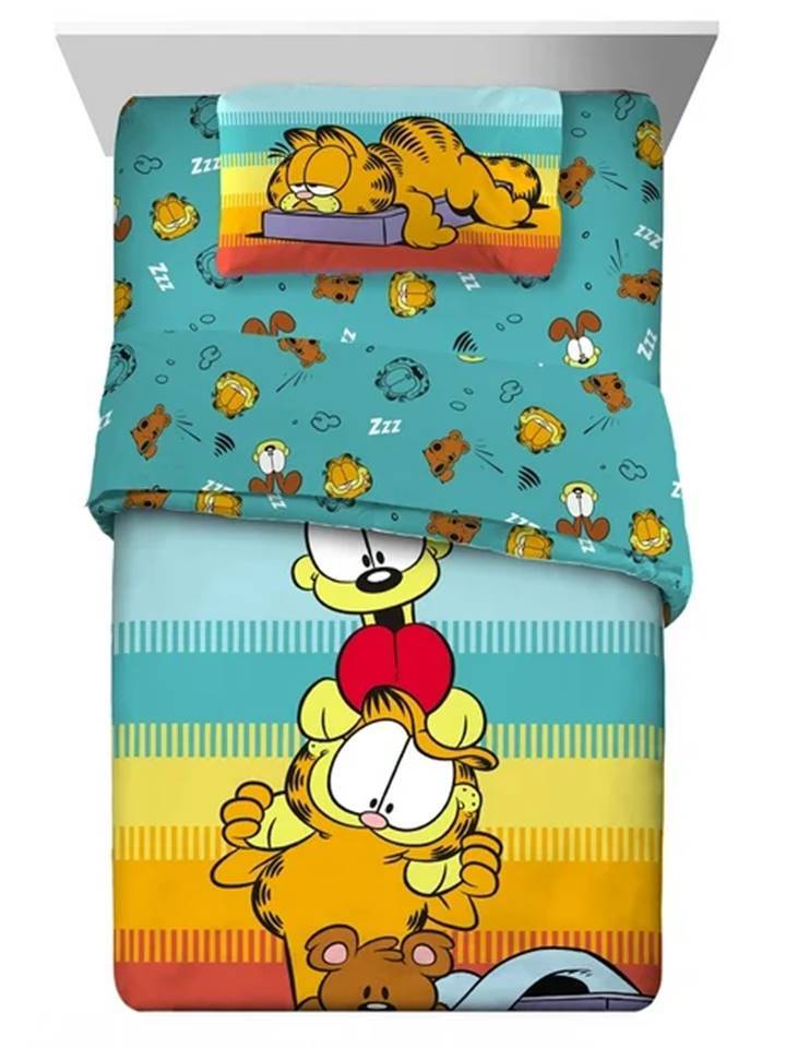 Garfield Kids Reversible Bed Set & Garfield-W51053583435, W51095064856 ...