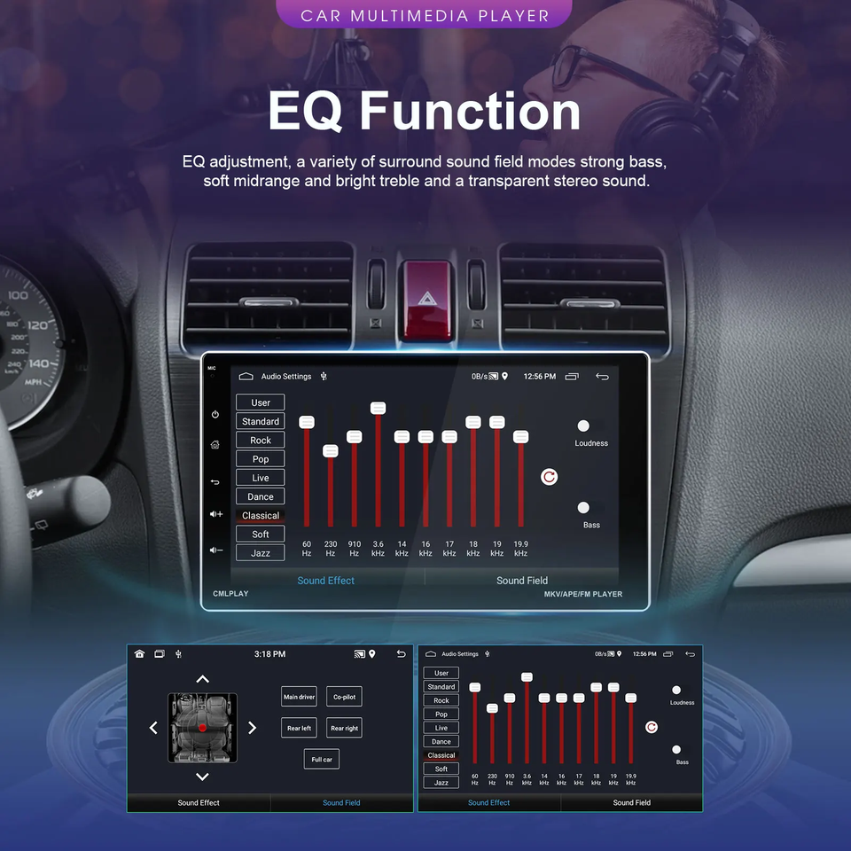 For Hyundai Getz 2002-2011 Android14 CarPlay Car Stereo Radio GPS Navi ...