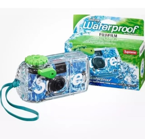 Supreme FujiFilm QuickSnap Waterproof Camera Blue SHIPS ASAP | eBay