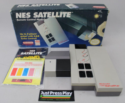 Original Nintendo NES Satellite Wireless 4-Player Adapter CIB | eBay