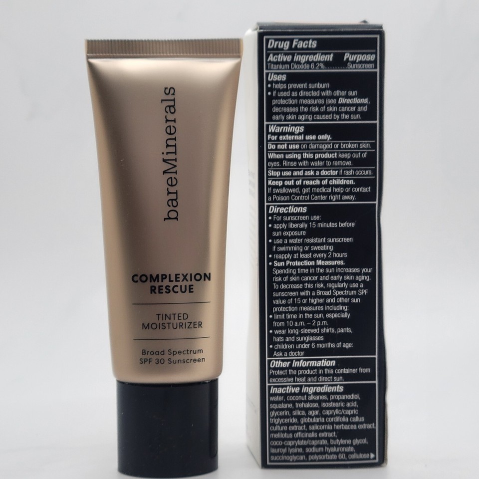 bareMinerals COMPLEXION RESCUE Tinted Moisturizer WHEAT 4.5 SPF30 1 ...