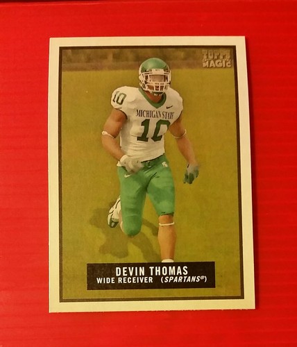 DEVIN THOMAS (SP) RC MINI CARD #161 MICHIGAN STATE - REDSKINS * 2009 ...