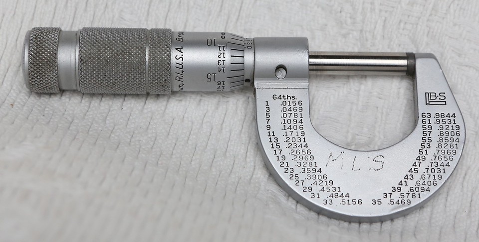 Brown and Sharpe Micrometer | eBay