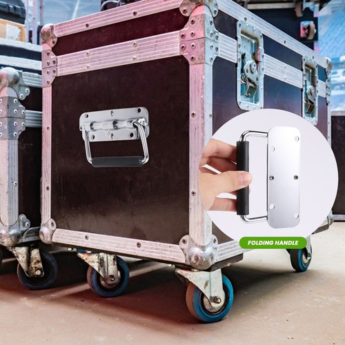 2Pcs 304 Stainless Steel Spring Handle Prop Box Tool Aluminum Box ...