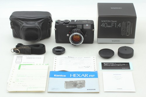New Lens [Unused] Konica Hexar RF Rangefinder Film Camera Nokton 40mm f1.4 JAPAN | eBay