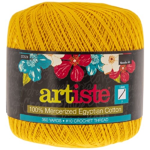 Artiste Cotton Crochet Thread #10 Various Colors! New! Price Per Skein ...