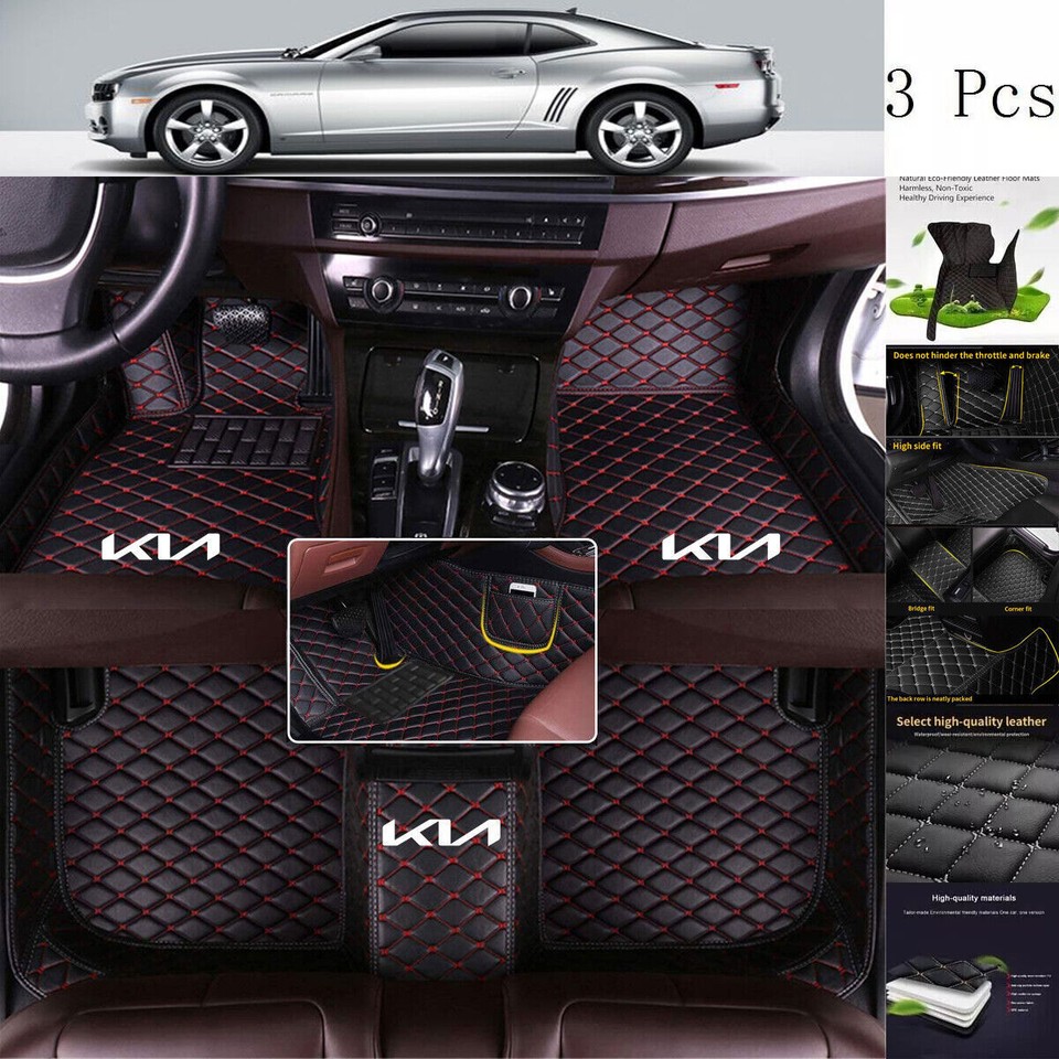 Fit for KIA All Models Car Floor Mats Waterproof Carpets All-weather ...