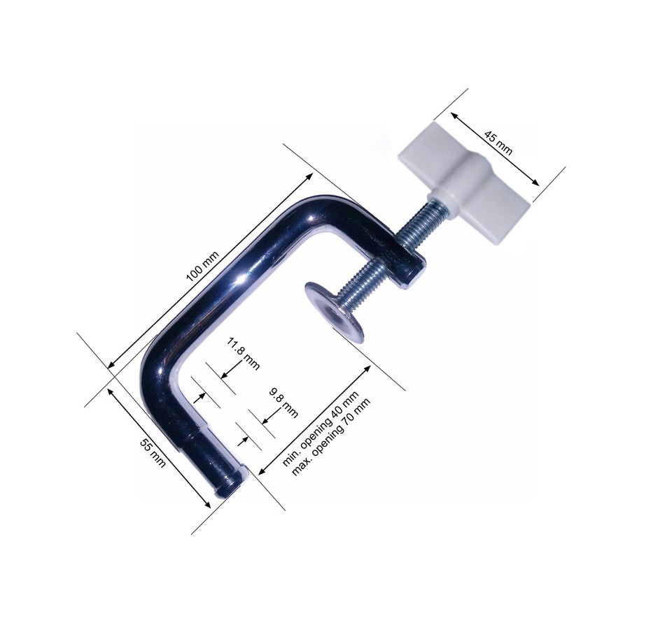 Genuine Marga Mulino Flaker/Pasta Maker Machine Replacement Clamp | eBay