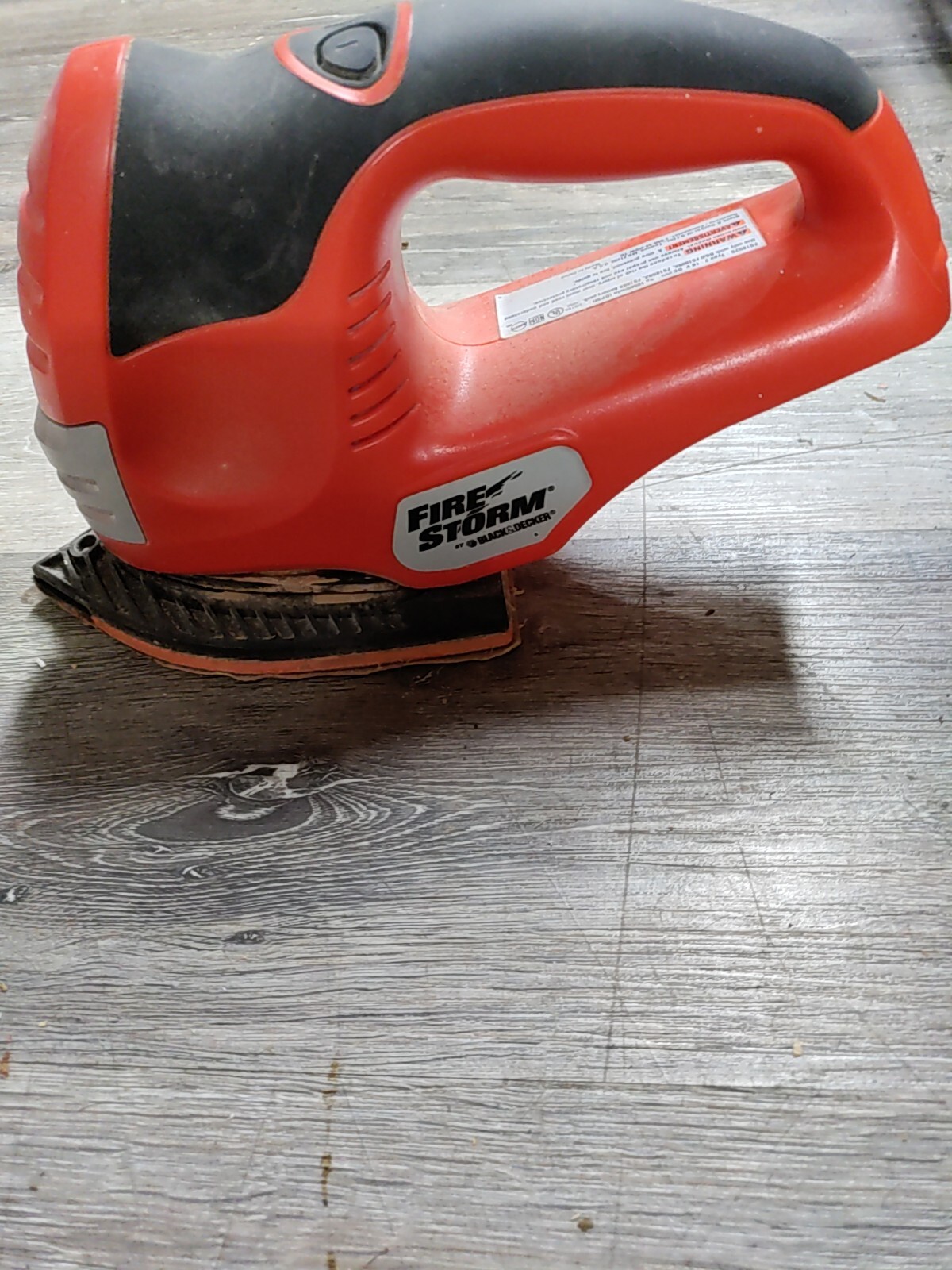 Black & Decker FS1802S Firestorm 18 Volt 18v Cordless Sander - Base ...