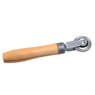 Wooden Handle Tire Patch Stitcher Ball Bearing Tyre Patch Roller Repair ...