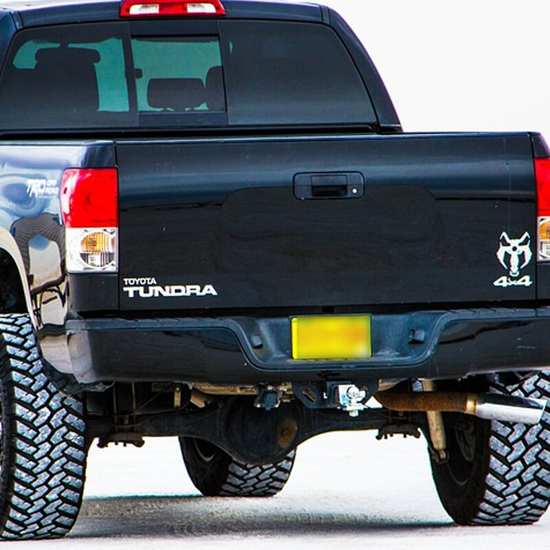 For 2007-2013 Tundra Limited Matte Blackout Emblem Anti-Scratch Overlay ...
