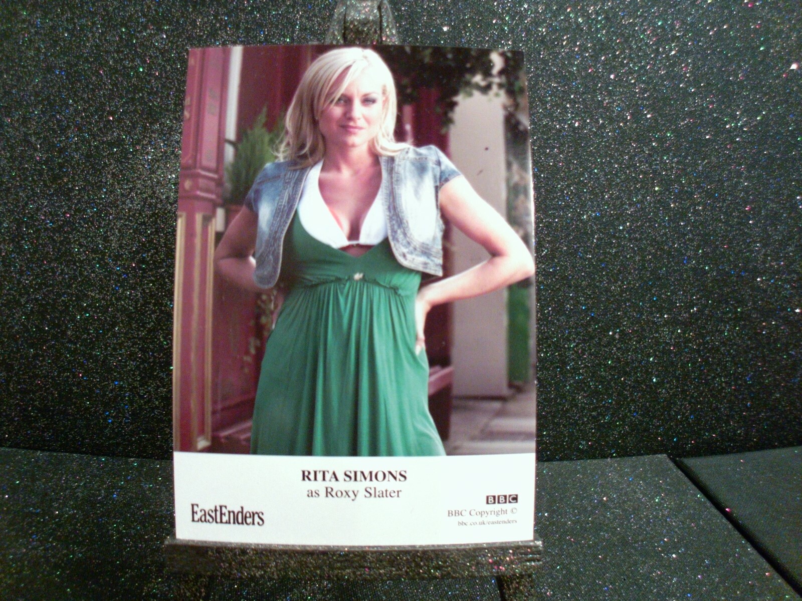 Rita Simons (Roxy Slater) Eastenders Original Cast Card. Tv Model ...