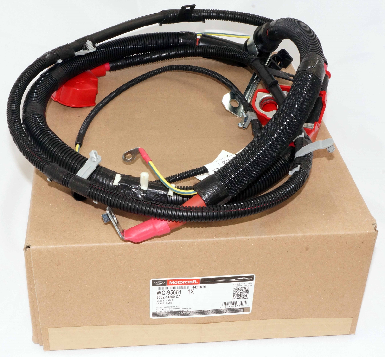 Genuine OEM Motorcraft WC95681 Battery Cable Ford 2C3Z14300CA | eBay