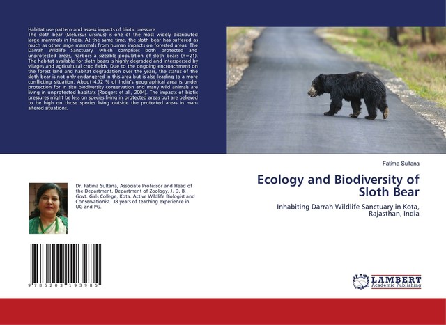 Ecology And Biodiversity of Sloth Bear von Fatima Sultana (2020, Taschenbuch) online kaufen | eBay