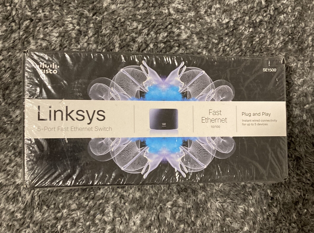 Linksys (SE1500) 5-Port-Ports External Ethernet Switch for sale online ...