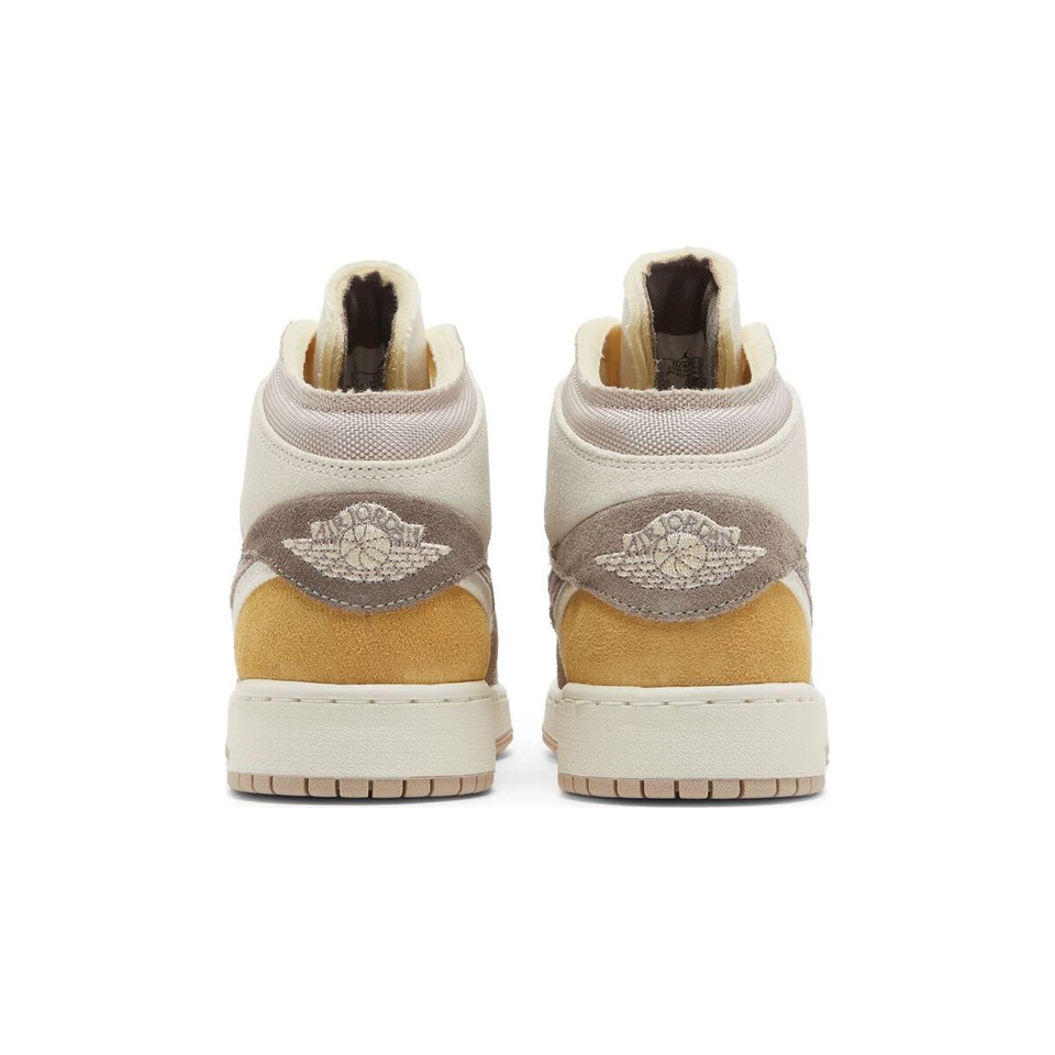 Air Jordan 1 Mid (GS) SE Craft DZ4466-102 Taupe Haze/Fossil Stone/Haze ...